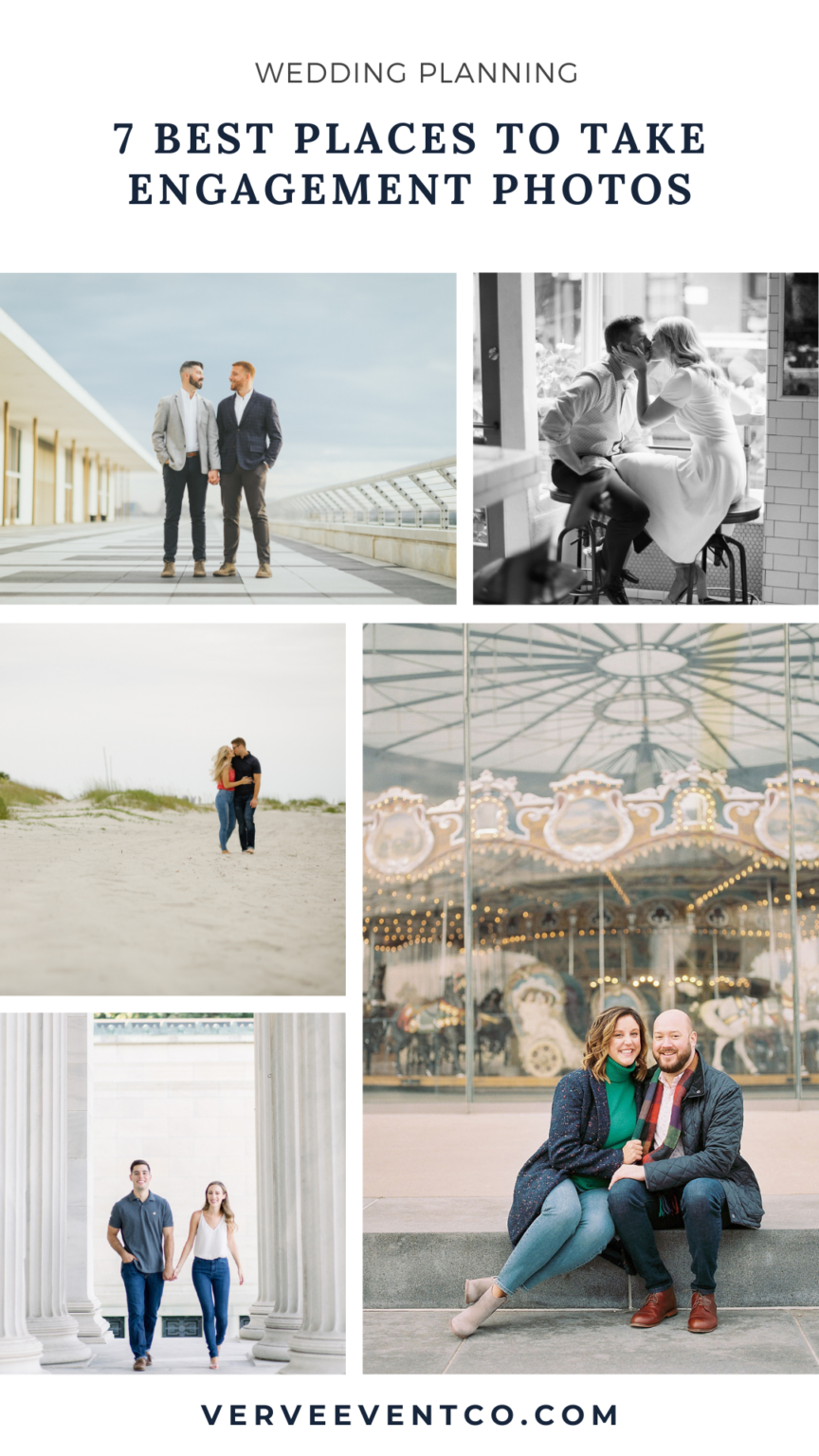 7 Best Engagement Photo Locations | Verve Event Co.