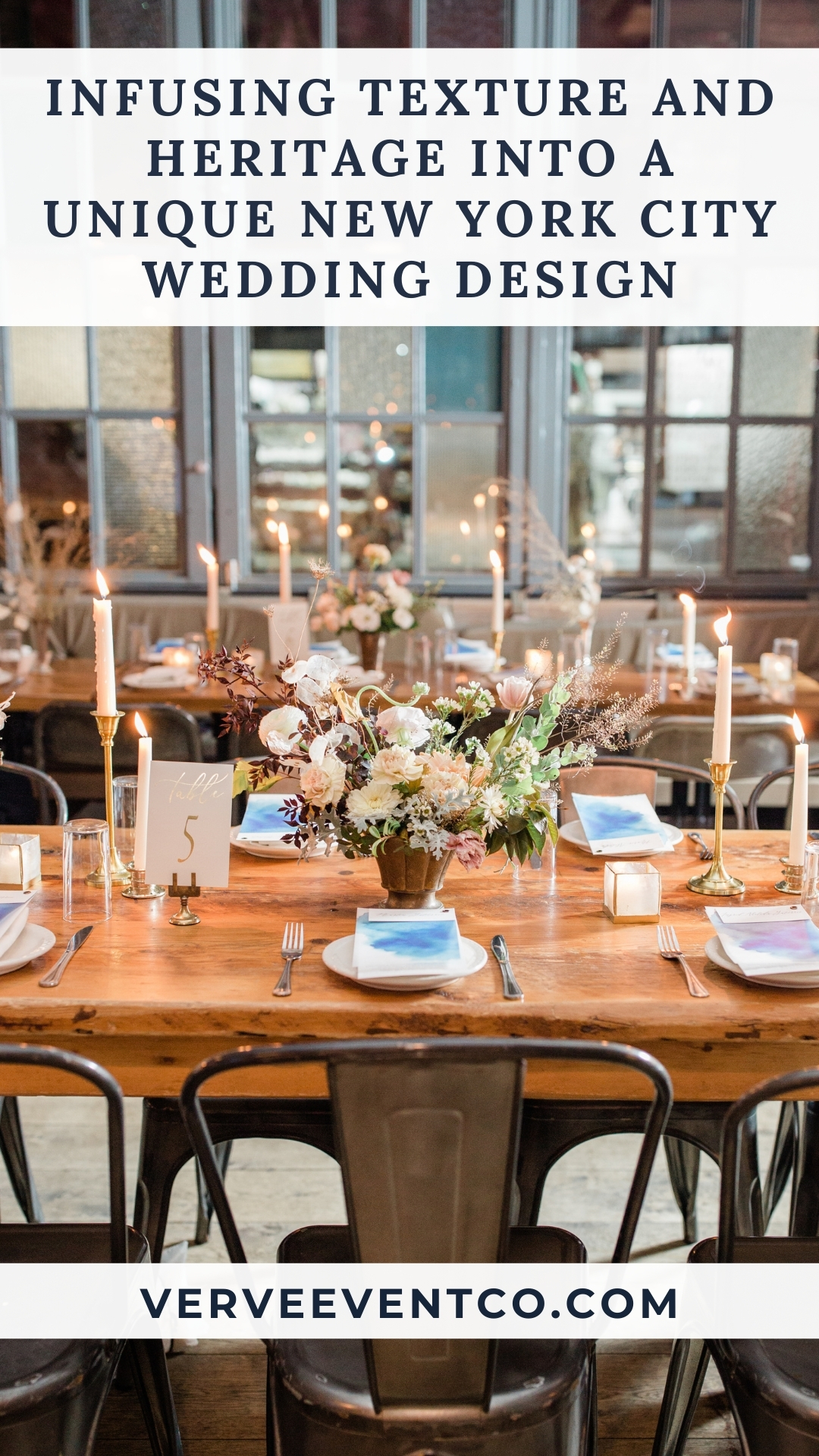 Infusing Texture and Heritage into a Unique New York City Wedding Design