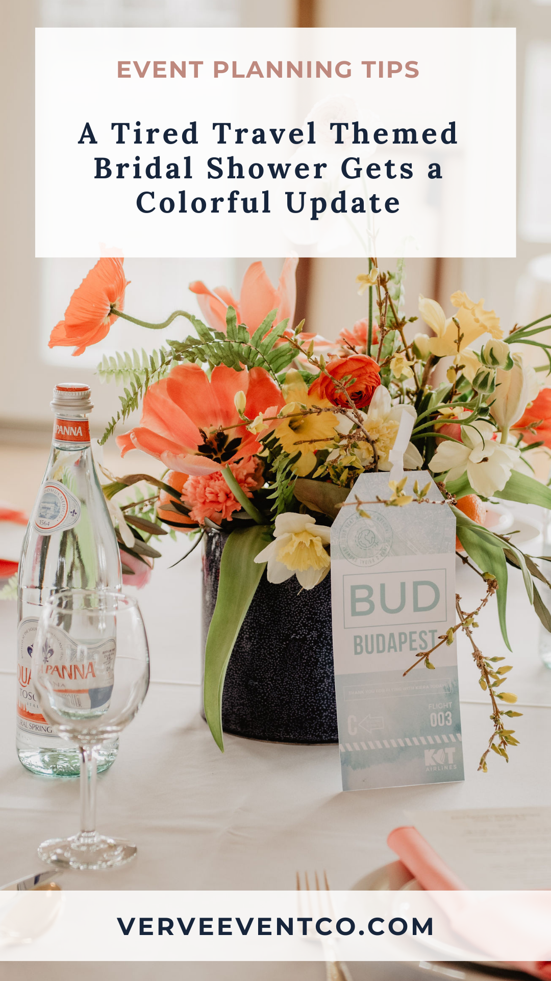 A Tired Travel Themed Bridal Shower Gets a Colorful Update | New York