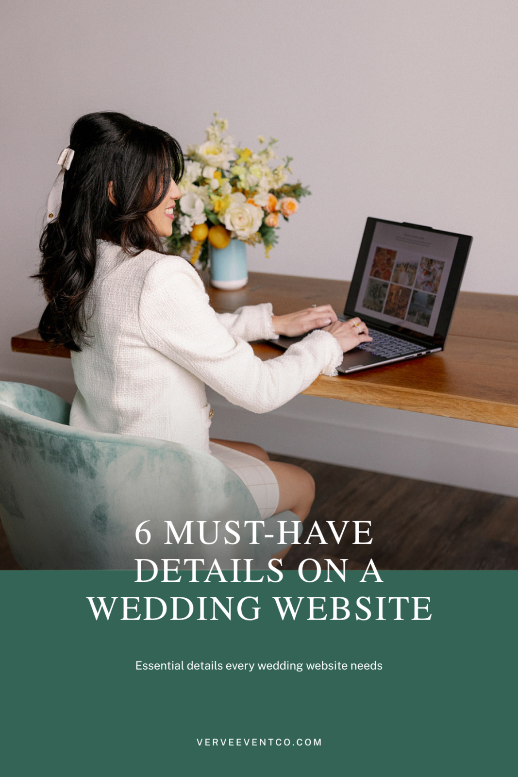 6 Important Details to Include On Your Wedding Website | Verve Event Co.