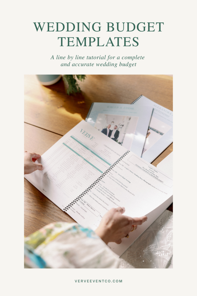 Wedding Budget Template Tutorial | Verve Event Co.