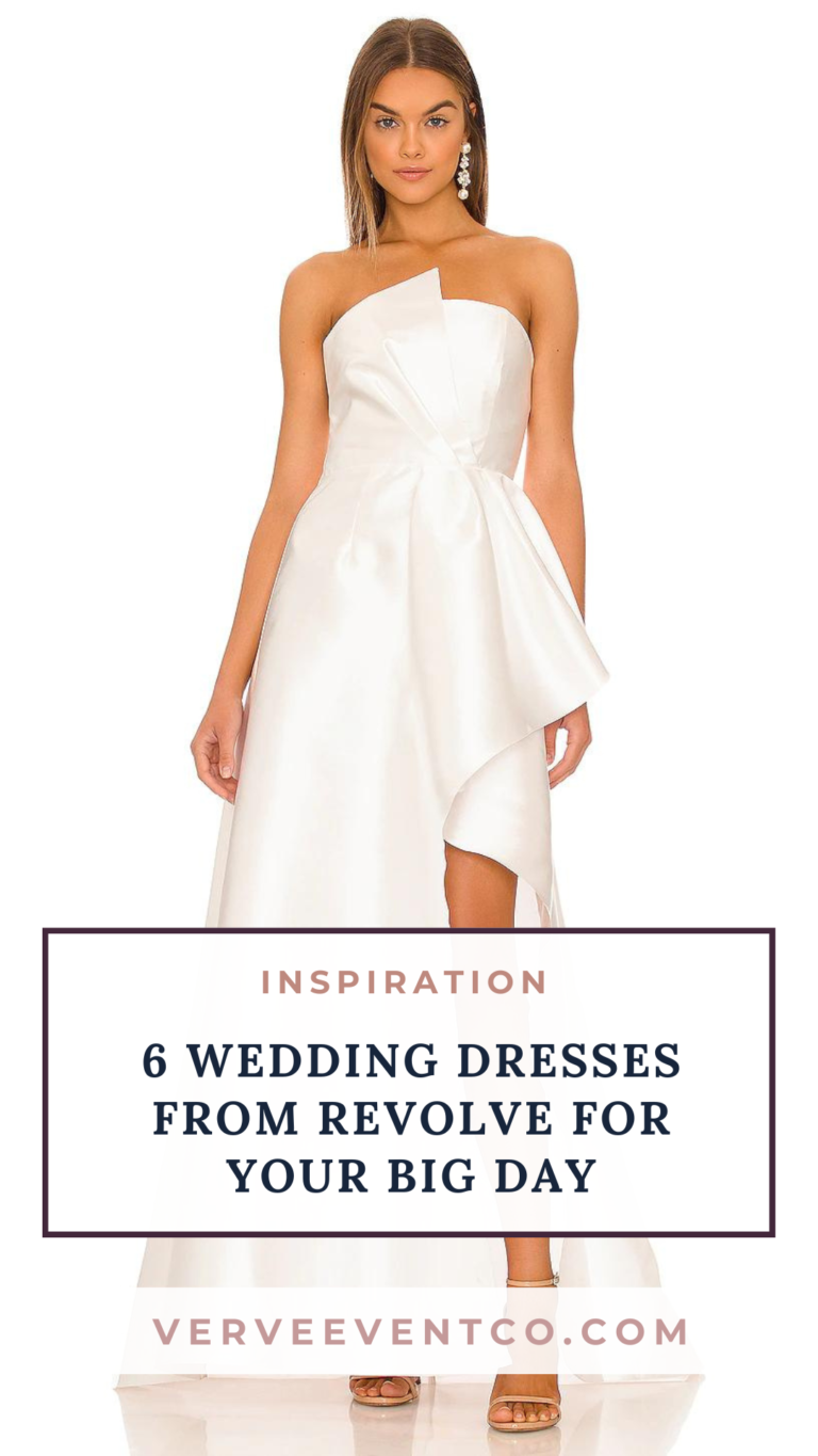 Our Favorite Online Wedding Dresses from Revolve