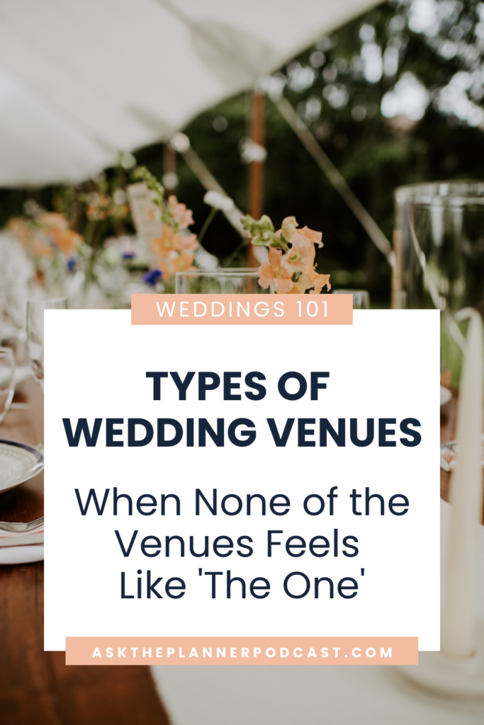 Different Types of Wedding Venues | Verve Event Co.