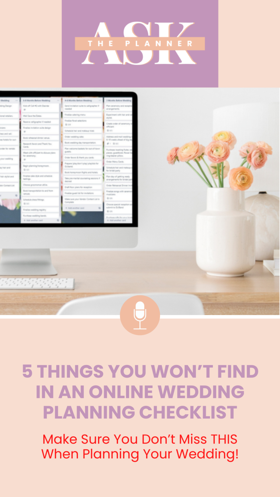 5 Things You Won't Find in an Online Wedding Planning Checklist