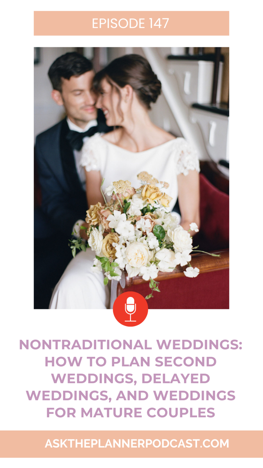 Tips to Plan Second Weddings, Delayed Weddings, and Mature Couples